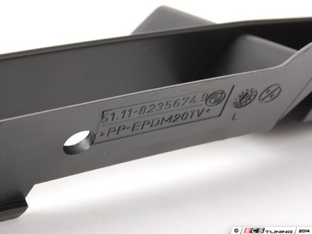 Genuine BMW - 51118235674 - Lower Bumper Grille - Left (51-11-8-235-674)