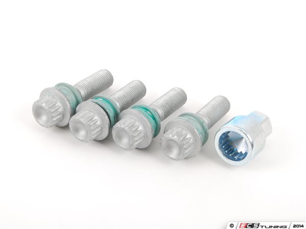 Genuine Porsche - 95536105710 - OEM Locking Wheel Lug Bolt - Priced Per ...
