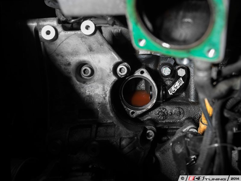 ECS - 005224ECS01A - Billet Aluminum Coolant J-Plug W/ O-ring (06B103033A)