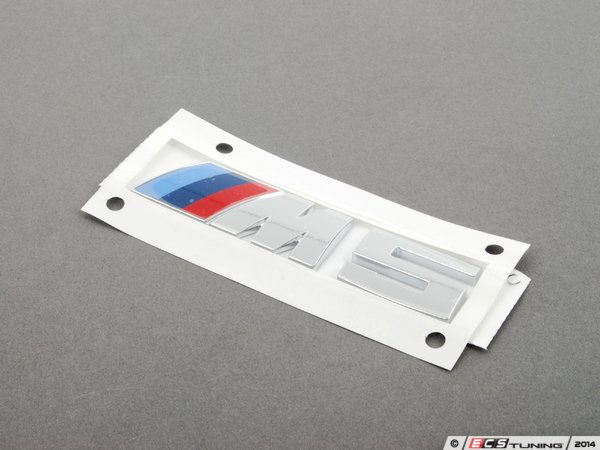 Genuine BMW - 51148060400 - F10 M5 M5 Trunk Emblem (51-14-8-060-400)