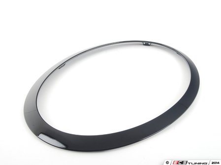 Genuine MINI - 51137449210 - Headlight Trim Ring Jet Black - Right (51 ...