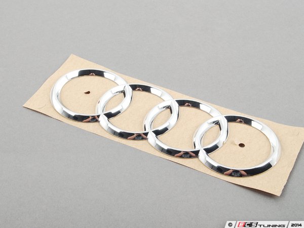 Genuine Volkswagen Audi - 4F0853742C2ZZ - Audi Trunk Emblem (4F0 853 ...