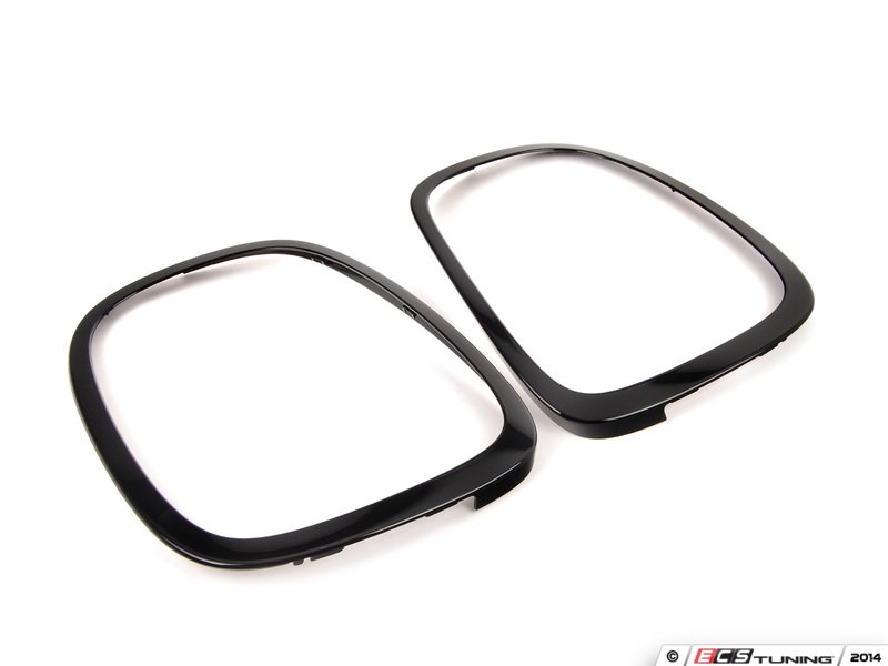 Genuine MINI - 51712285495KT - Rear Tail light Black Line Surrounds ...