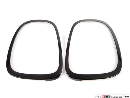 Genuine MINI - 51712285495KT - Rear Tail light Black Line Surrounds ...