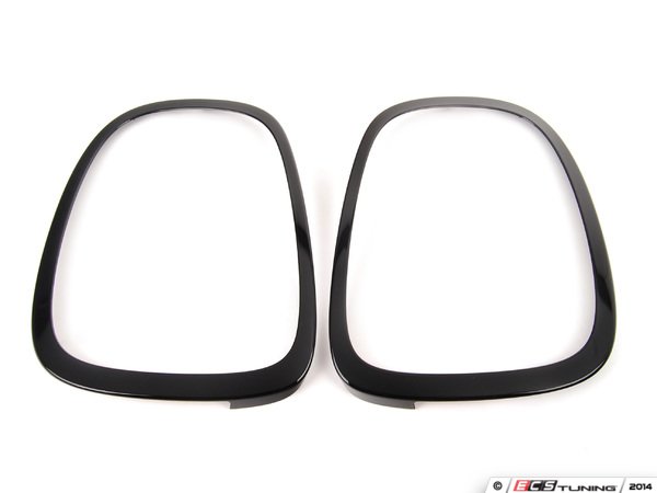 Genuine MINI - 51712285495KT - Rear Tail light Black Line Surrounds ...