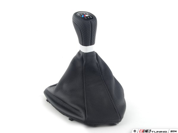 Genuine BMW - 25118037308 - Leather Shift knob with boot - 6-speed (25 ...