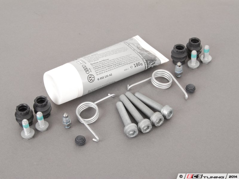 Genuine Volkswagen Audi - N91058702KT1 - Rear Pad & Rotor Installation ...