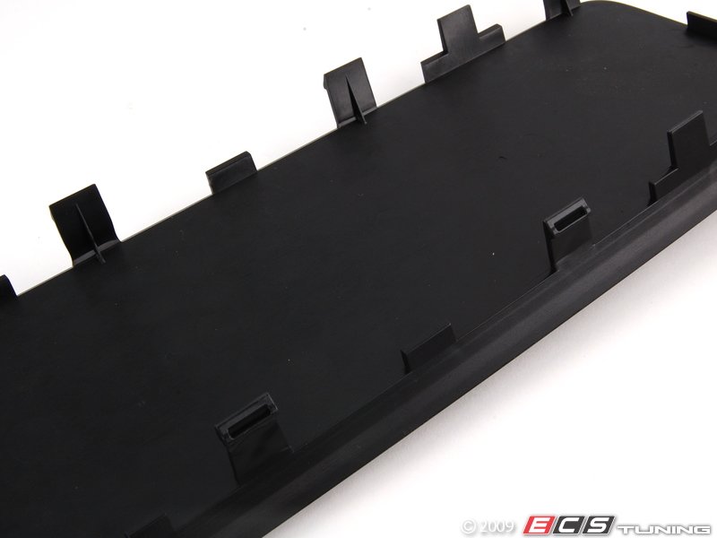 Genuine Volkswagen Audi - 8E08078333FZ - Rear Bumper Trim - Black