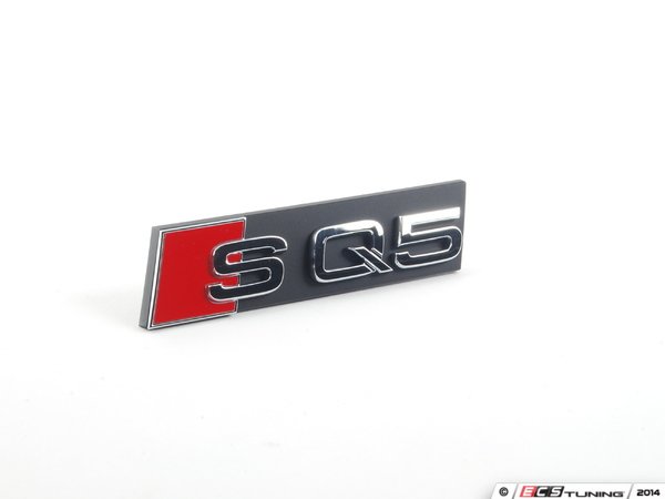 Genuine Volkswagen Audi - 8R0853737B2ZZ - 'SQ5' Grille Emblem - Chrome ...