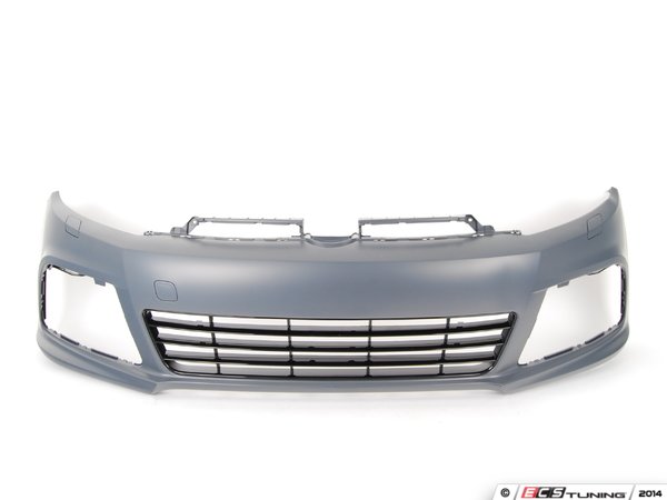 Bremmen Parts - 5K0807221AD - Complete Front Bumper Conversion - Golf R