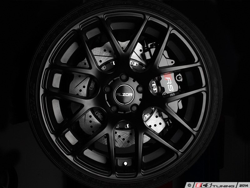 ECS News - Audi R8 ECS 2-Piece Wave Brake Rotors