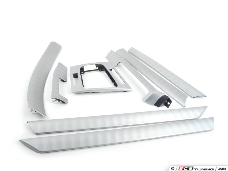 Genuine BMW - 51167052062 - Aluminum Interior Trim Kit (51-16-7-052-062)