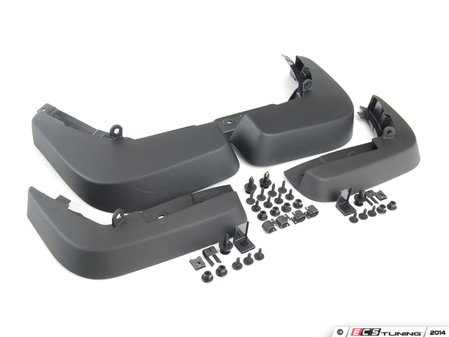 Genuine Volkswagen Audi - 4G0075111kt - Front & Rear Splash Guard Set ...
