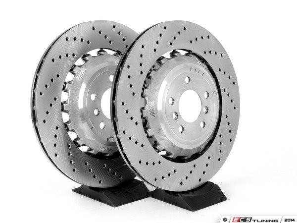 Genuine BMW - 34212284103KT - Rear Brake Rotors - Pair (396x24)