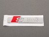 Genuine Volkswagen Audi - 8N0853601A - 'S-Line' Emblem - Chrome/Red ...