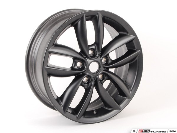 Genuine MINI - 36109804371 - R124 Double Spokes 5 Star Wheel 17" (5x120 ...