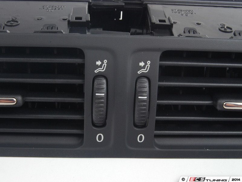 Genuine Volkswagen Audi - 3C1819728F1QB - Center Air Vent - Satin Black ...