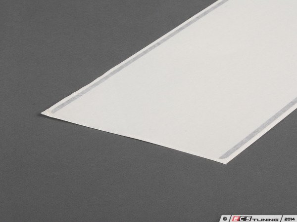 Genuine MINI - 51147365185 - Bonnet / Hood Stripe White With Black ...