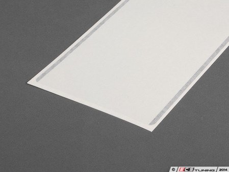 Genuine MINI - 51147365185 - Bonnet / Hood Stripe White With Black ...