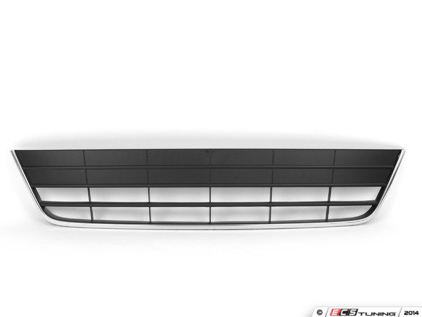Genuine European Volkswagen Audi - 5N0853671B82V - European R-Line Center Grille (5N0 853 671 B 82V)
