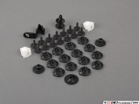 Genuine Volkswagen Audi - 8R0098629 - Fender Liner Hardware Kit ...