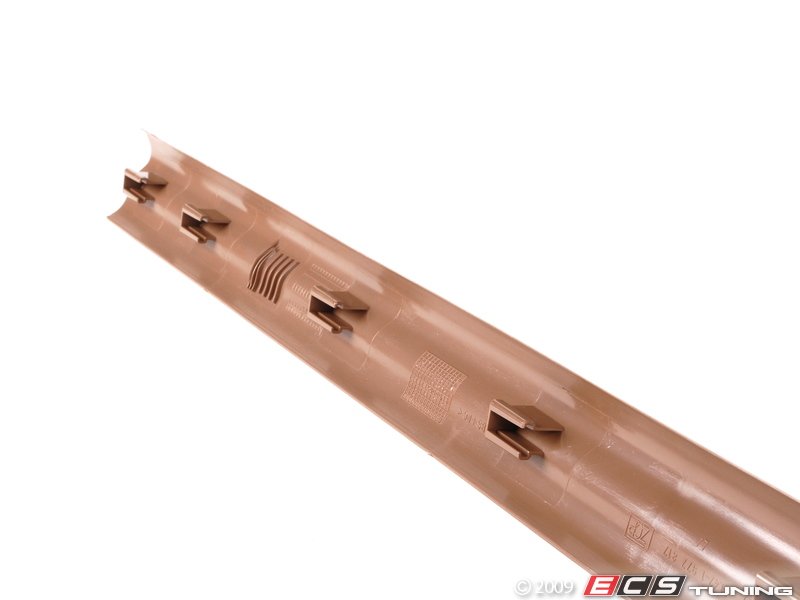 Genuine BMW - 51478172865 - Beige Door Sill Trim - Left (51-47-8-172-865)