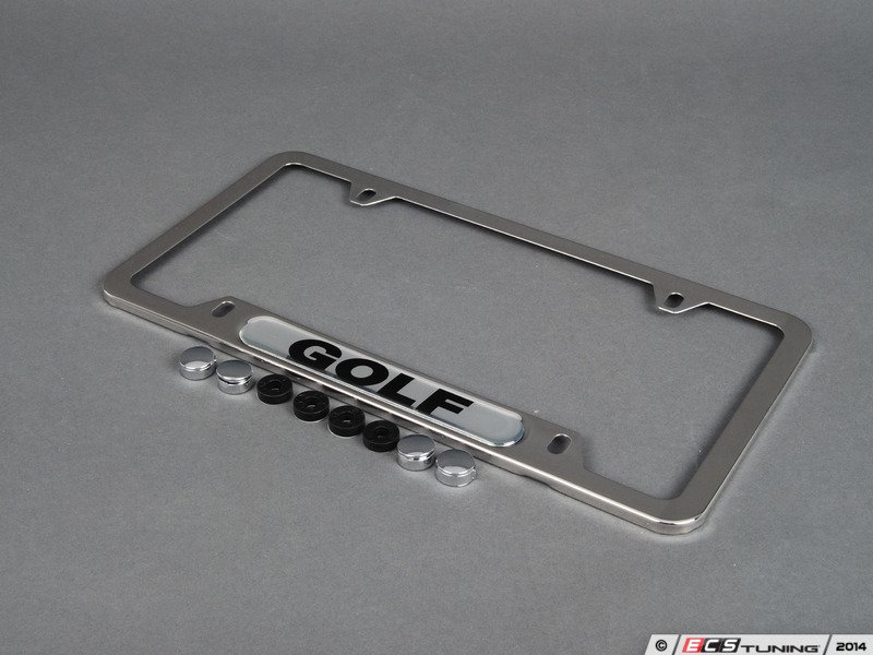Genuine Volkswagen Audi - 5G0071801 - Golf License Plate Frame ...