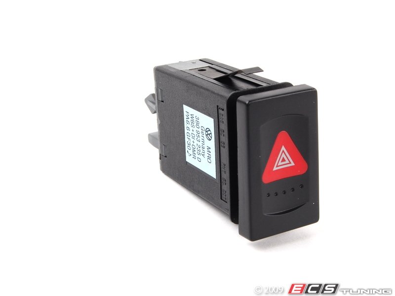 Genuine Volkswagen Audi - 3B0953235D01C - Hazard Light Switch (3B0 953 235 D 01C)