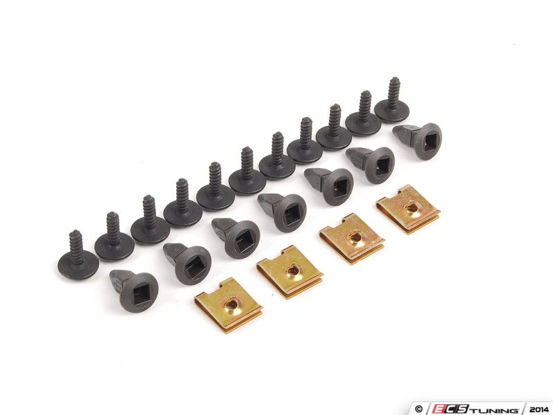 Genuine Volkswagen Audi - N90775001KT6 - Front Fender Liner Hardware ...