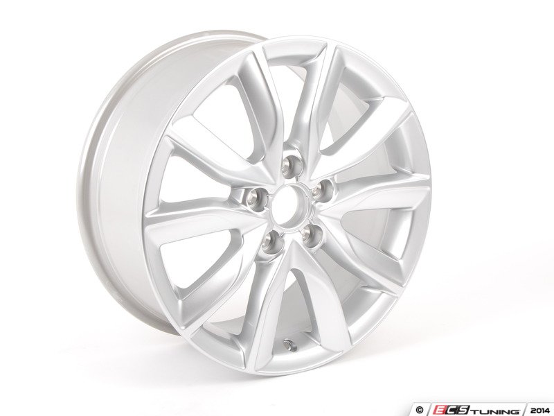 Genuine Volkswagen Audi - 8P0601025DMkt - 17" V-split 10-Spoke Wheels ...