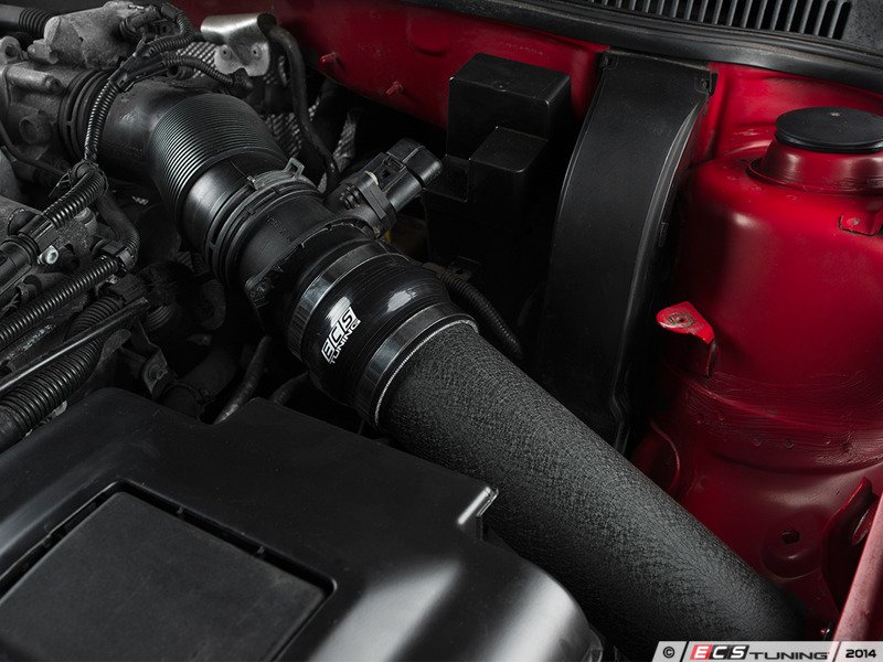 ECS - 000593ECS0202AKT - Luft-Technik Intake System - Wrinkle Black