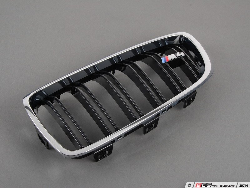 Genuine BMW - 51138054331 - F82 M4 Kidney Grille - Left (51-13-8-054-331)
