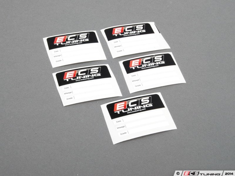 ECS - 009012ecs015pkKT - Oil Reminder Sticker - Pack Of 5