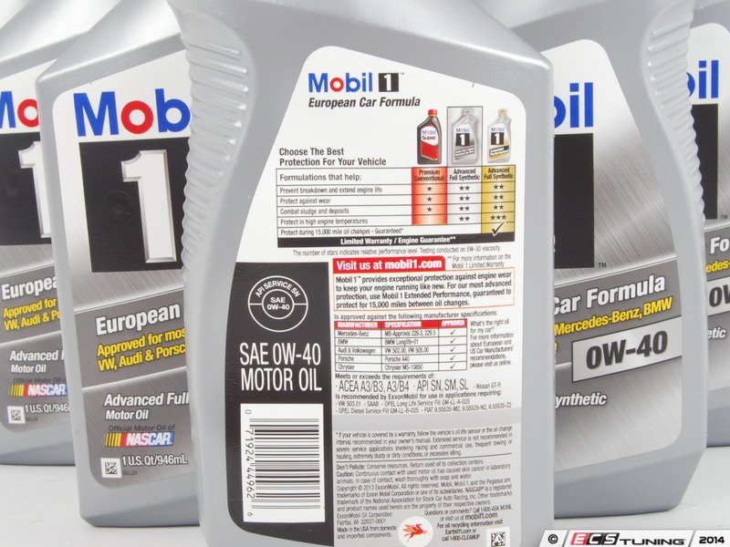 Assembled By ECS - 11427566327KT2 - Mobil 1 Oil Change Kit / Inspection I