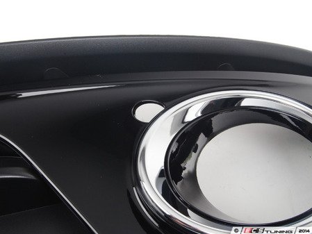 Genuine Volkswagen Audi - 8R0807682JBJI - Fog Light Grille - Satin ...