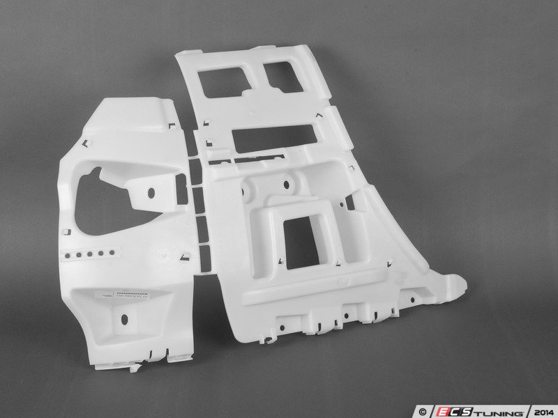 Genuine BMW - 51128045507 - Rear Bumper Guide - left (51-12-8-045-507)