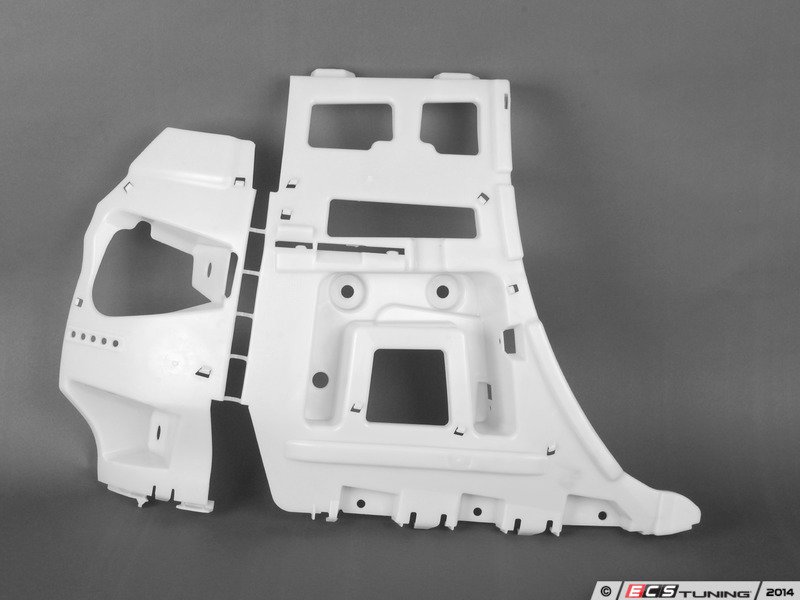 Genuine BMW - 51128045507 - Rear Bumper Guide - left (51-12-8-045-507)