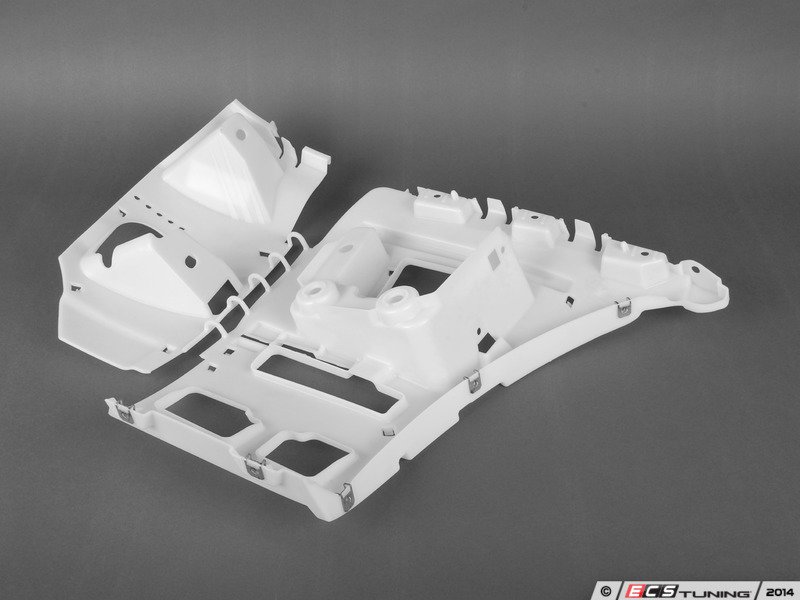 Genuine BMW - 51128045507 - Rear Bumper Guide - left (51-12-8-045-507)