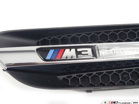 Genuine BMW - 51138046447 - Side Fender Grille - Left (51-13-8-046-447)