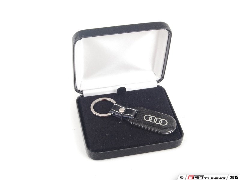 Genuine Volkswagen Audi - ZAW087610 - Carbon Fiber Key Holder (ZAW 087 610)