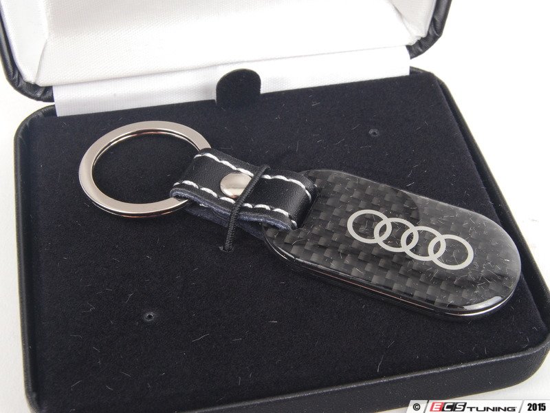 Genuine Volkswagen Audi - ZAW087610 - Carbon Fiber Key Holder (ZAW 087 610)
