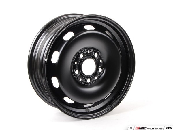 Genuine MINI - 36116851510 - Steel Wheel Black - Priced Each (36-11-6 ...