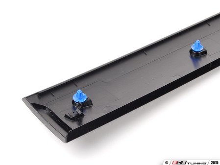 Genuine Porsche - 95555536501 - Rear Lid Moulding - High Gloss Black