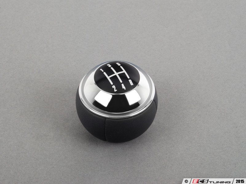 Genuine MINI - 25117542279 - MINI Gear Shift Knob 5 Speed Leather ...