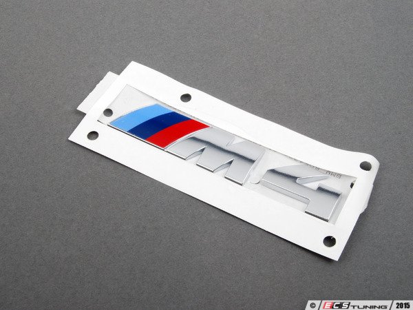 Genuine BMW - 51138054330 - M4 Trunk emblem (51-13-8-054-330)