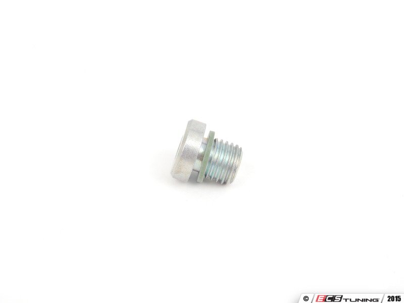 Genuine BMW - 11417607857 - SCREW PLUG WITH GASKET RING (11-41-7-607-857)