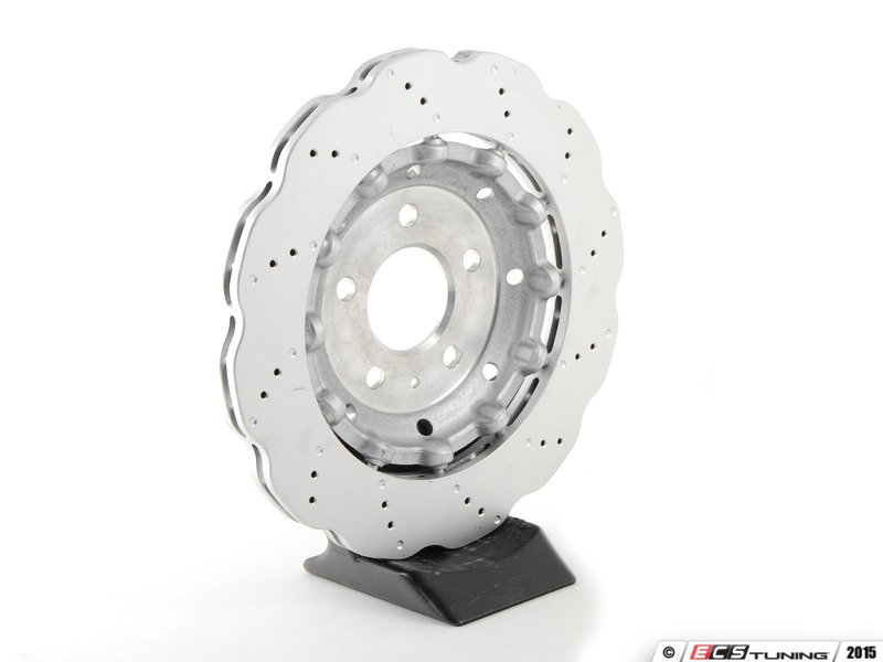 Genuine Volkswagen Audi - 8T0615601A - Rear BRAKE DISC (8T0 615 601 A)