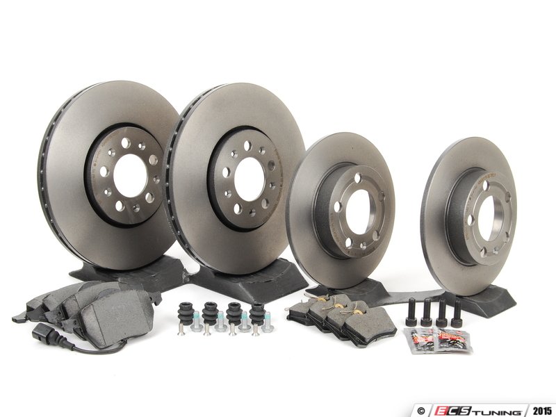 Assembled By ECS - 1J0698451KT - Front & Rear Brake Service Kit