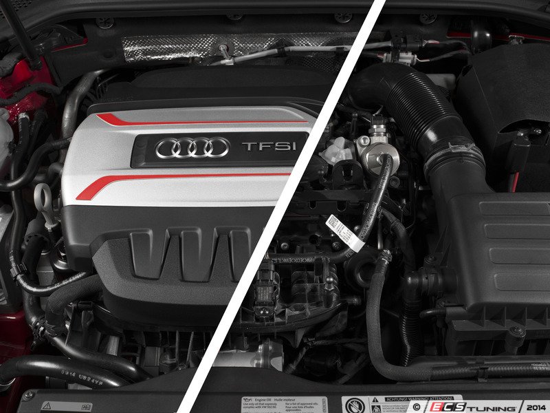 Genuine Volkswagen Audi - 06K103925EKT - S3 Engine Cover Conversion Kit