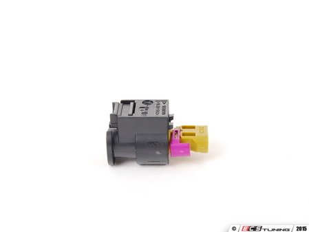 Genuine Volkswagen Audi - 07P973702 - Flat Connector, 2-Pin (07P 973 702)